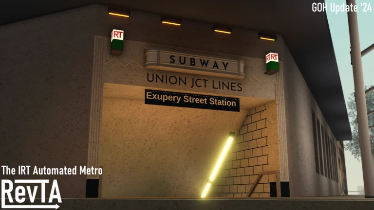 RevTA: Metro Automatizado IRT - Roblox