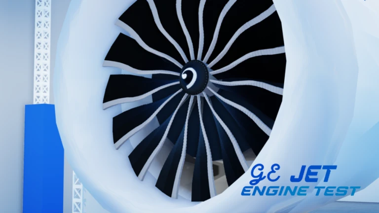 Instalación de prueba de motor General Electric Jet - Roblox