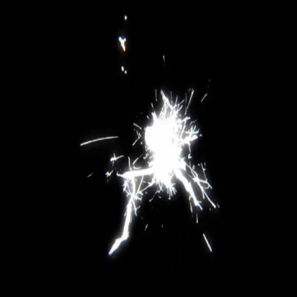 Black Flash Impact Frame 25