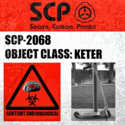 SCP 2068 Label