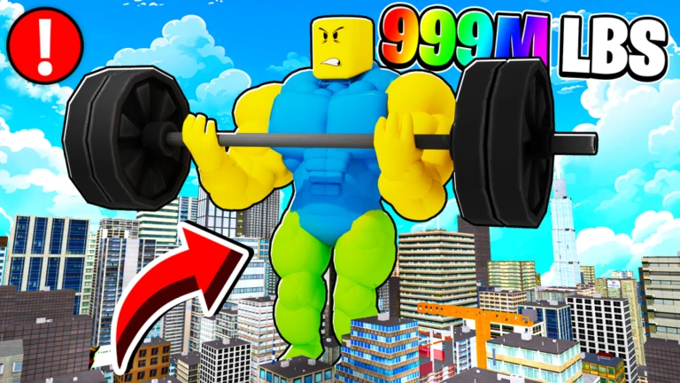 근육 리프팅 시뮬레이터 - Roblox