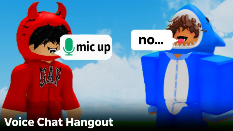 음성 채팅 행아웃 - Roblox