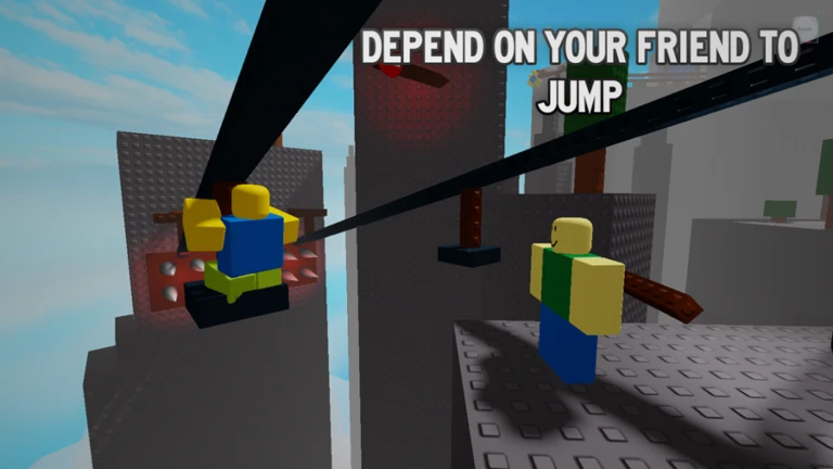 Control Your Friend [2 Player Obby] - Roblox