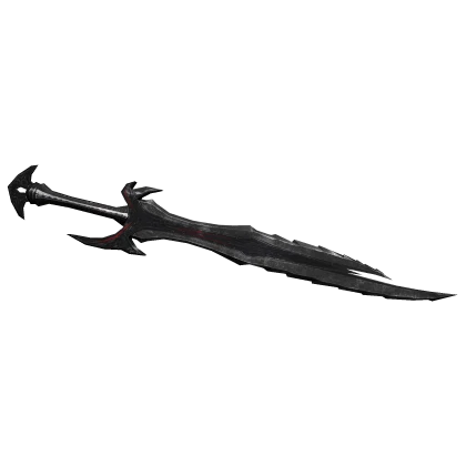 Dark Gothic Daedric Sword (Waist) | Roblox Item - Rolimon's