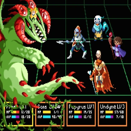 Epic Undertale Boss Fight