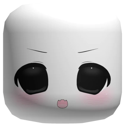 kawaii angry chibi eyes face | Roblox Item - Rolimon's