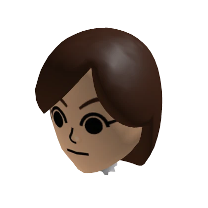 Mii Girl [Recolorable] - Dynamic Head | Roblox Item - Rolimon's