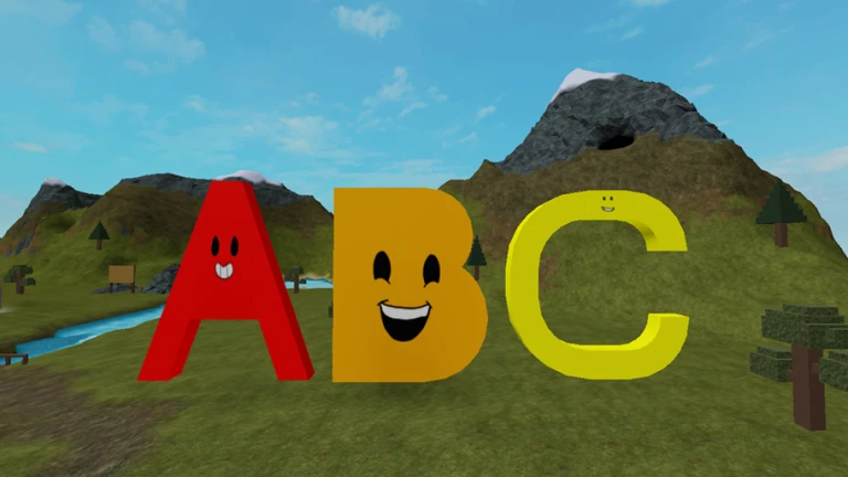 Aprenda o seu Abc's no Abc123Yippie's Place - Roblox