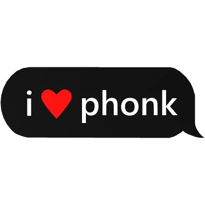 i heart phonk text sigma mango troll | Roblox Item - Rolimon's
