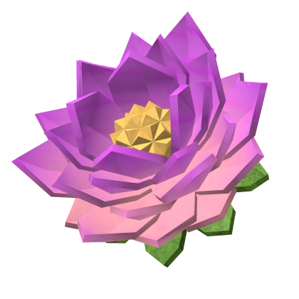 PORAS - Pin de cabelo de lótus - Roblox