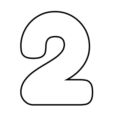 Frendoka Bold Number 2