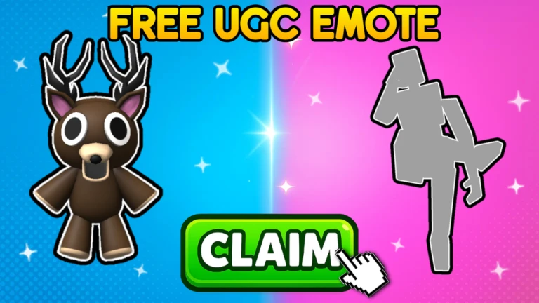 คลิกเพื่อรับไอเทม UGC ฟรี [99 NIGHT AND EMOTE] - Roblox