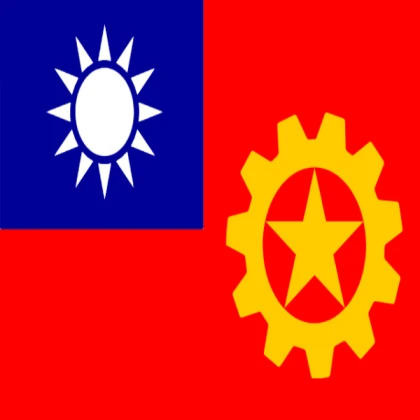 left kmt china flag