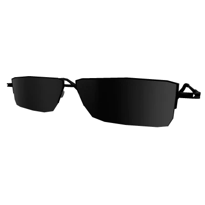 Black Rectangle Shades | Roblox Item - Rolimon's