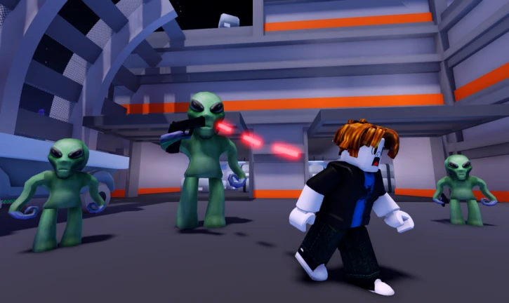 외계인과 싸울 기지를 건설하세요! - Roblox