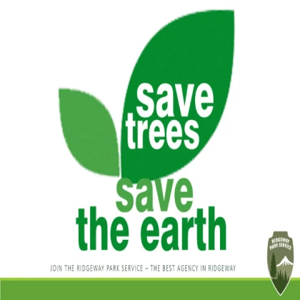 Save the Trees Protest Sign
