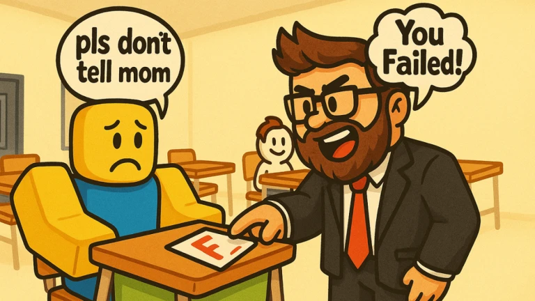 FORGOT MY EXAM 🤭 | Roblox Game - Rolimon's