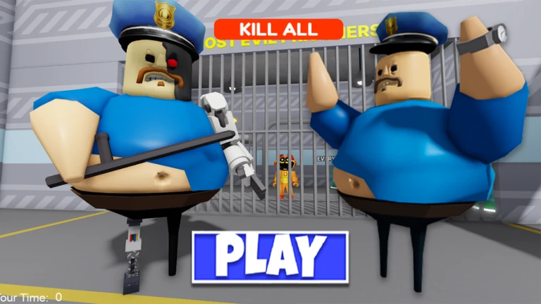 CYBORG BARRY'S PRISON RUN - [NOUVEAU OBBY] - Roblox