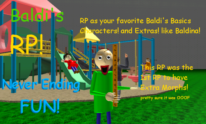 (HAY UNA GRAN ACTUALIZACIÓN) RP de Beta Baldi - Roblox
