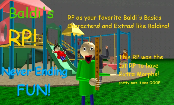 (HAY UNA GRAN ACTUALIZACIÓN) RP de Beta Baldi - Roblox