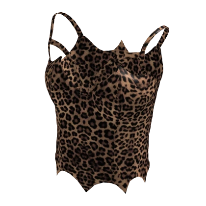 Vampire Crop Top - Leopard | Roblox Item - Rolimon's
