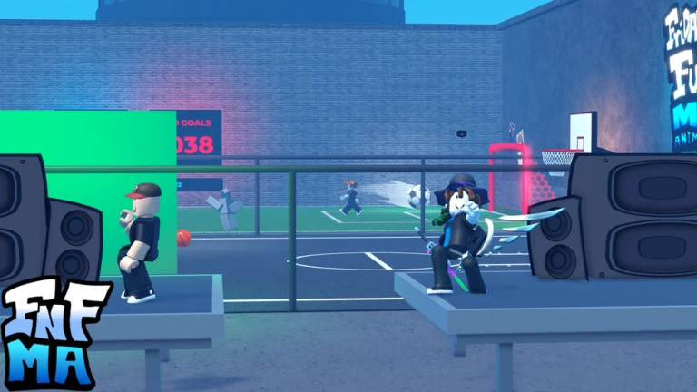 FNF 모드 애니메이션 [아이언 롱] - Roblox