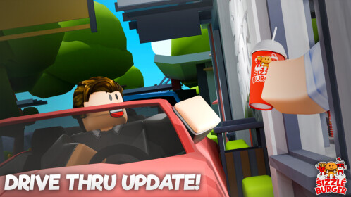 [DRIVE THRU ] シズルバーガーレストラン - Roblox