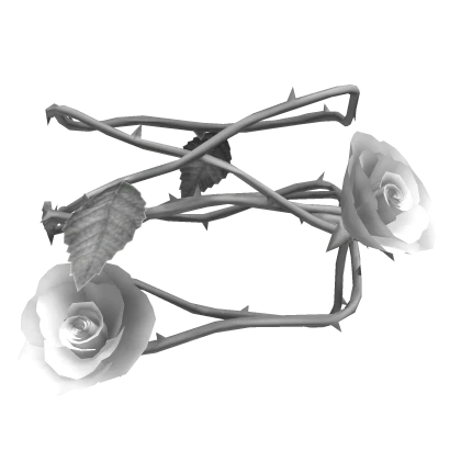 White Silver Rose Around Arm [1.0] - Left | Roblox Item - Rolimon's