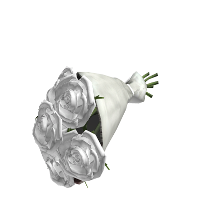 Roses blanches accrochables - Roblox