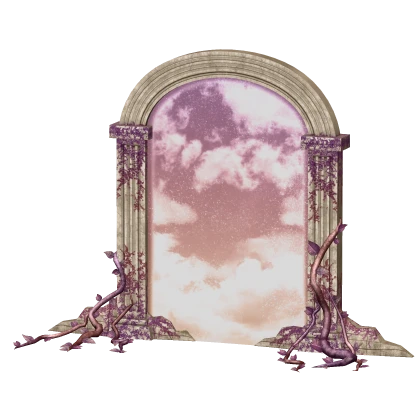 Galactic Ancient Sunset Pillar Archway Background | Roblox Item - Rolimon's