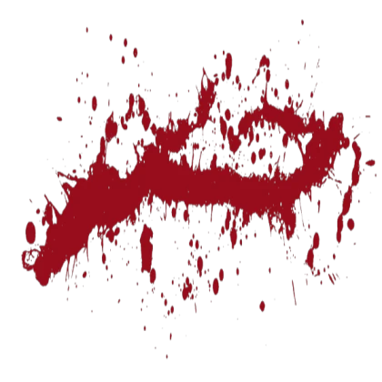 Long Blood Splatter 1