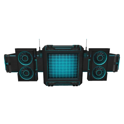 Cyber PC Belt Neon (Blocky) | Roblox Item - Rolimon's