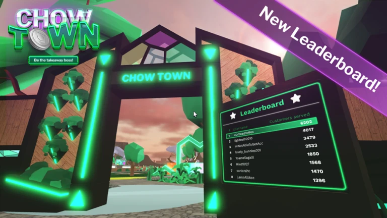 [Actualización] Chow Town - Camareros - Roblox