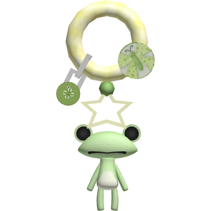 green retro igari juminocore frog keychain charms | Roblox Item - Rolimon's