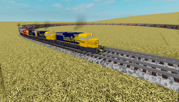 Cajon Pass Railroad Ro-Scale SP/ATSF Karte [1990] - Roblox