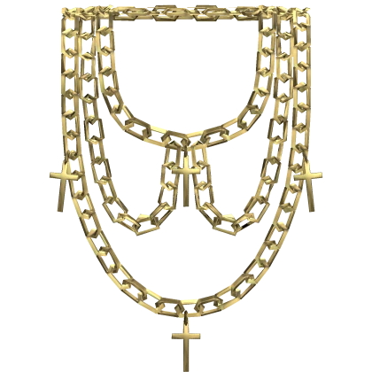 Gold Chain Cross 1.0 | Roblox Item - Rolimon's