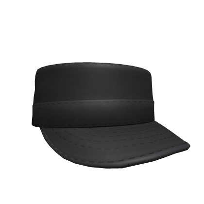 Topi Patroli Hitam - Roblox