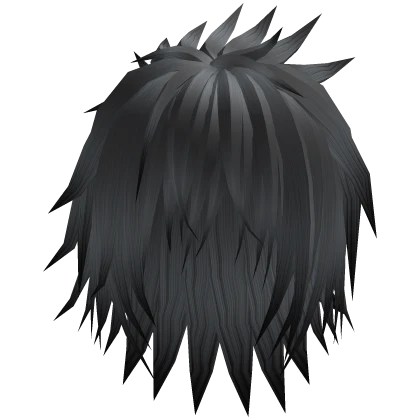 platinum blue grey emo spiky anime hair | Roblox Item - Rolimon's