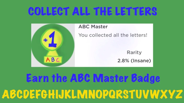 [NUEVO] ABC Obby [ABC] - Roblox