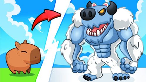 Capybara Evolution | Auto Attack Auto Mobs Auto Rebirth More — Roblox ...