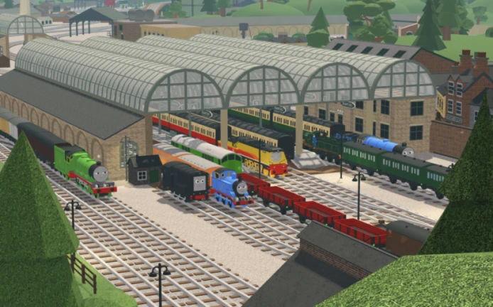 EDICIÓN IMPRESIONANTE DE Blue Train With Friends ACTUALIZADA - Roblox