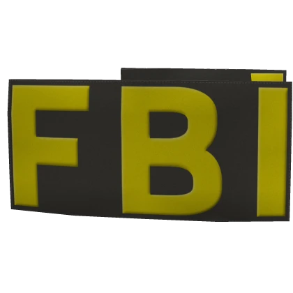 FBI Ranger Green Vest Patches (Yellow letters) | Roblox Item - Rolimon's