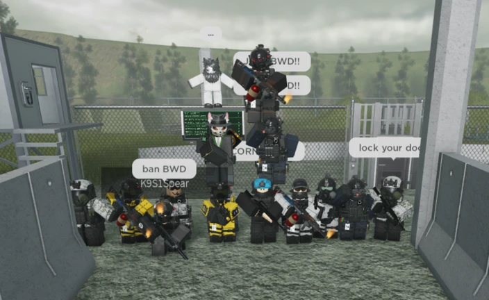 Campos de Treinamento do TSC - Roblox