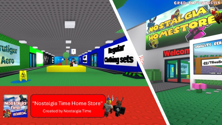 [ Halloween! ] Nostalgia Time HomeStore - Roblox