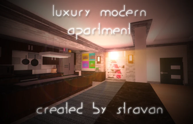 Luxury Modern Apartment - Roblox