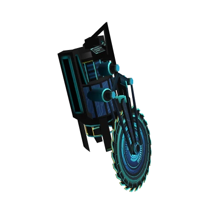 Left Neon Cyber Saw Arm Robloxian (HMR) | Roblox Item - Rolimon's