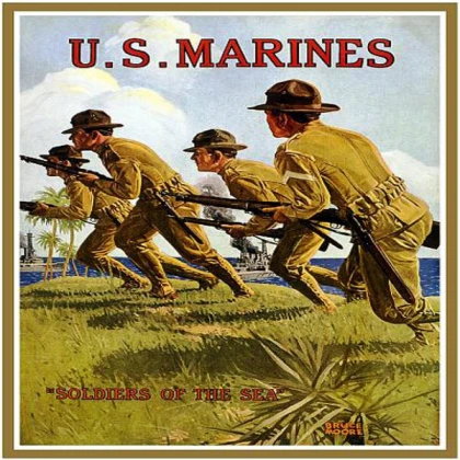 USMC recruitment poster
