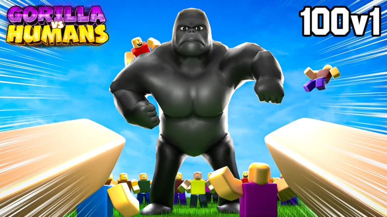 [UPD3]轢ゴリラvsヒューマン留 - Roblox