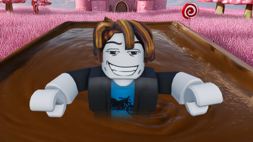 Piscina de Chocolate Dive Obby - Roblox