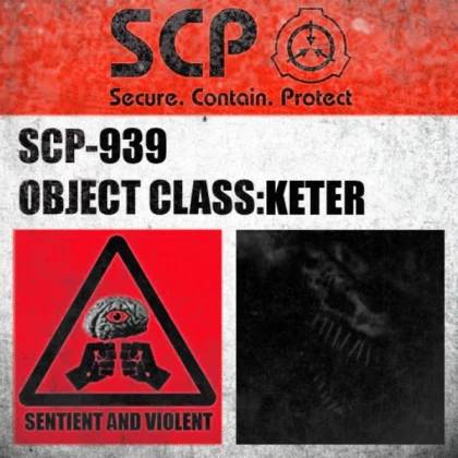 SCP-939 Label